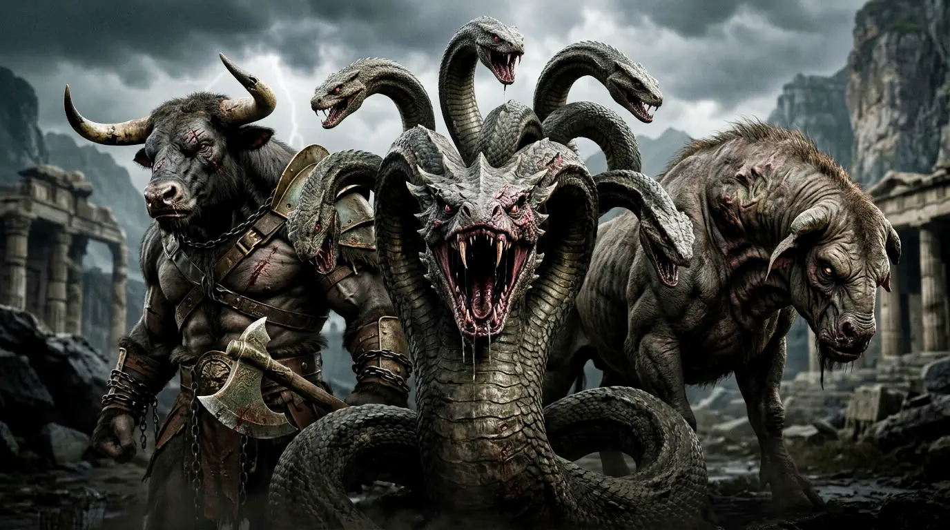 12 Famous Greek Mythology Monsters and Legendary Beasts - MythBeasts