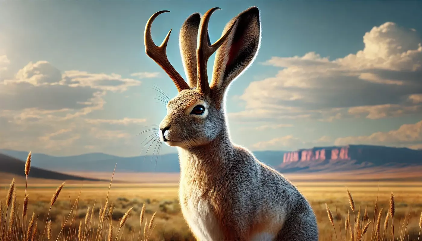 Jackalope - Antlered Trickster Rabbit of Western American Folklore