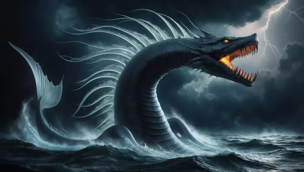 Rahab - Primordial Sea Serpent of Biblical Hebrew Tradition